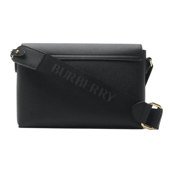 Burberry Calfskin Crossbody Bag - Black