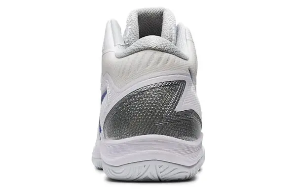 Asics Mid Top Basketball Sneakers - White/blue