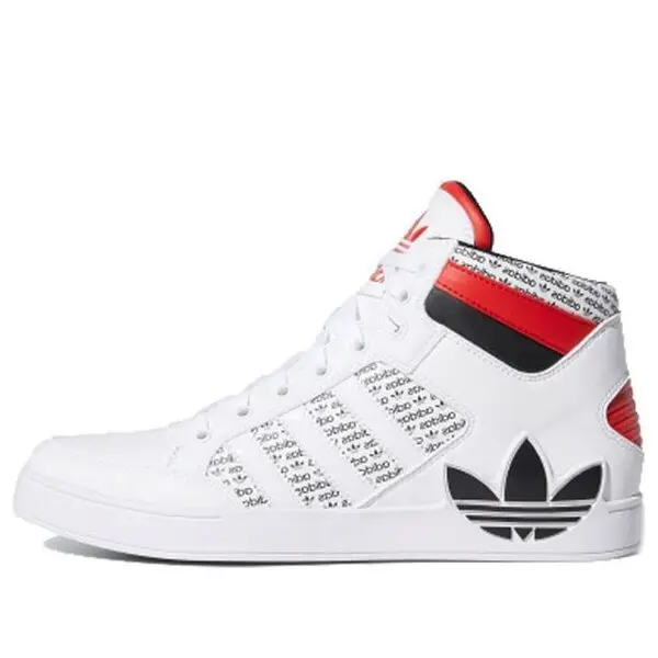 Adidas Hard Court High Top Sneakers - White