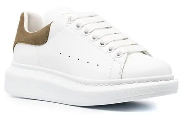 Alexander McQueen Oversized Sneaker - White/khaki