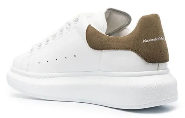 Alexander McQueen Oversized Sneaker - White/khaki