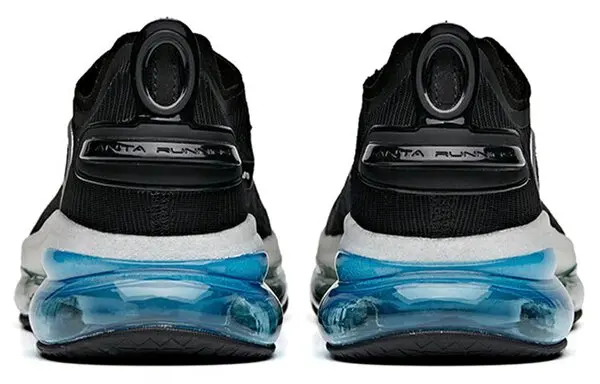 ANTA Bubble Sneakers - Black/silver/blue