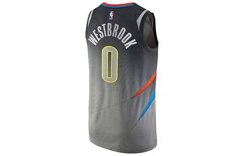 Nike Oklahoma City Thunder Russell Westbrook City Swingman Jersey