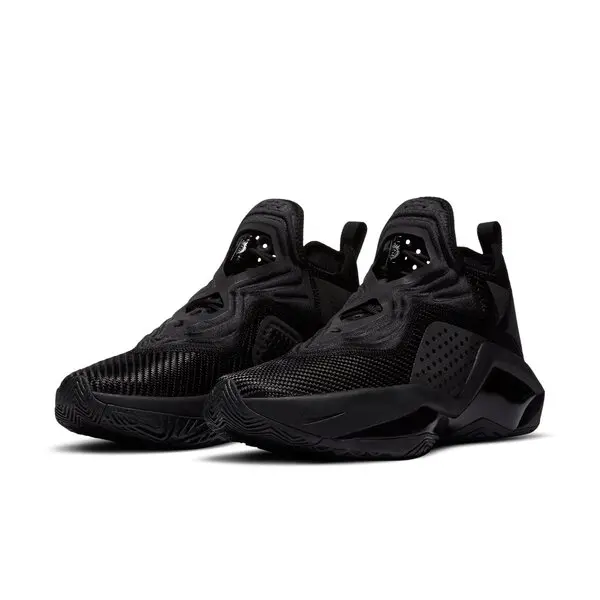 Nike Lebron Soldier High Top Sneakers - Black