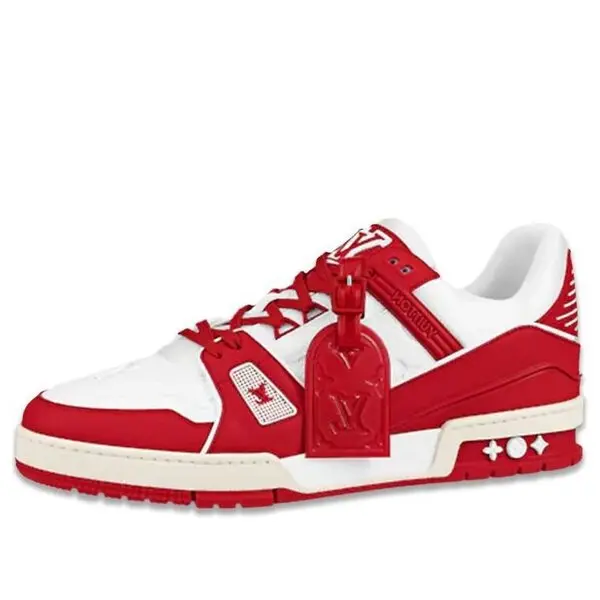 LOUIS VUITTON X Product Trainers - Red/white