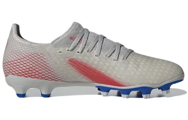 Adidas X Ghosted.3 Mg Soccer Cleats - Grey/red