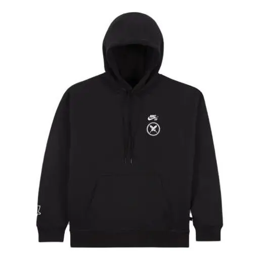 Nike X Yuto Graphic Fleece Pullover Hoodie - Black/white