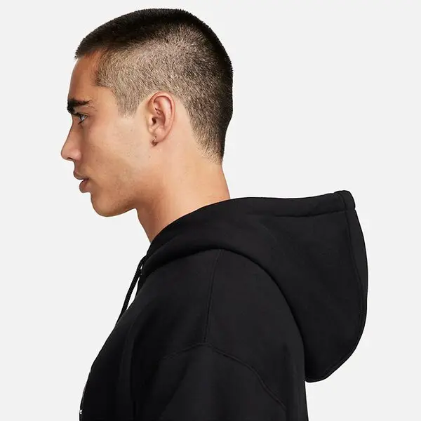 Nike X Yuto Graphic Fleece Pullover Hoodie - Black/white