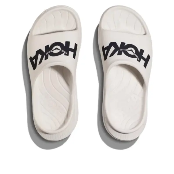 Hoka One One Ora Athletic Slides - White/black