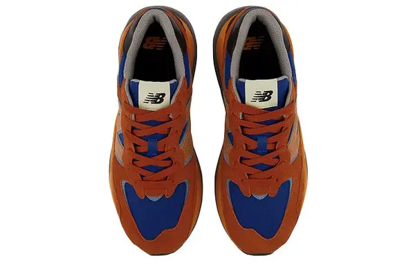NEW BALANCE 57/40 "rust Oxide Blue Groove" Sneakers - Orange/blue
