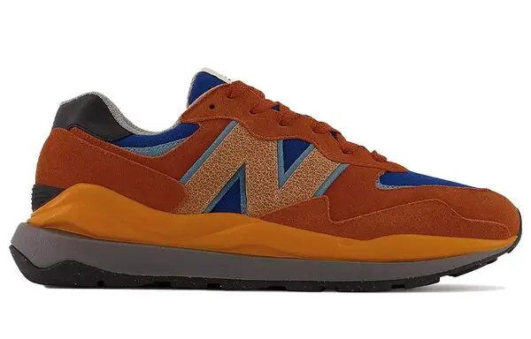 NEW BALANCE 57/40 "rust Oxide Blue Groove" Sneakers - Orange/blue
