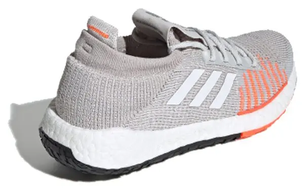 Adidas Pulseboost Hd "grey Coral" Sneakers - Light Gray/orange