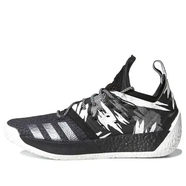 Adidas Harden Volume 2 'traffic Jam' Athletic Sneakers - Black/white/grey