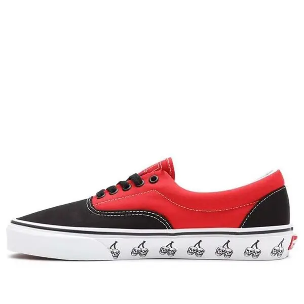 VANS Era New Varsity Graphic Sneakers - Black/red