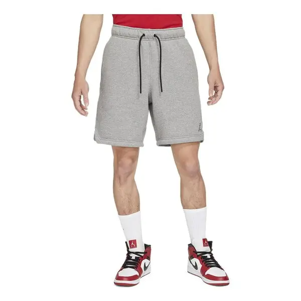JORDAN Air Solid Color Drawstring Fleece Shorts - Default Color