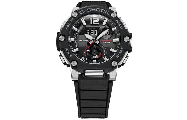 Casio G-shock G-steel Wr200bar Stainless Steel And Resin Watch