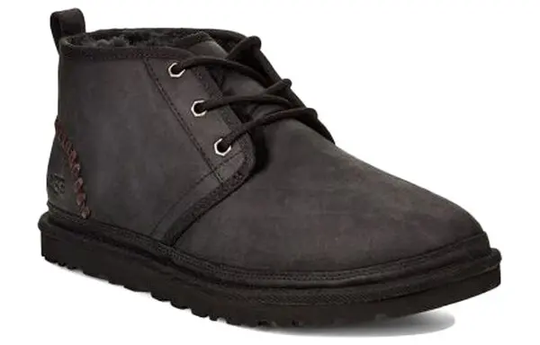 UGG Neumel Deco Lacing Ankle Boots - Black