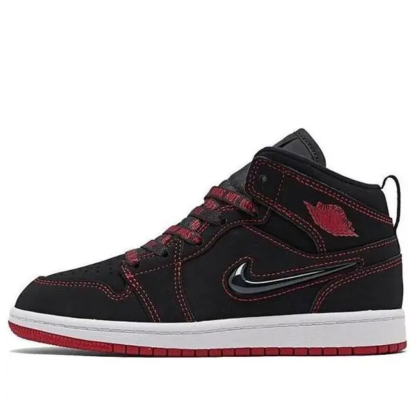 JORDAN 1 Mid Se "fearless - Black
