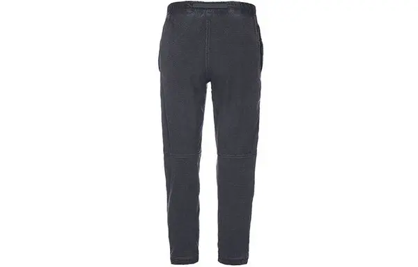 Nike Ease Solid Color Loose Lacing Cropped Casual Pants - Black