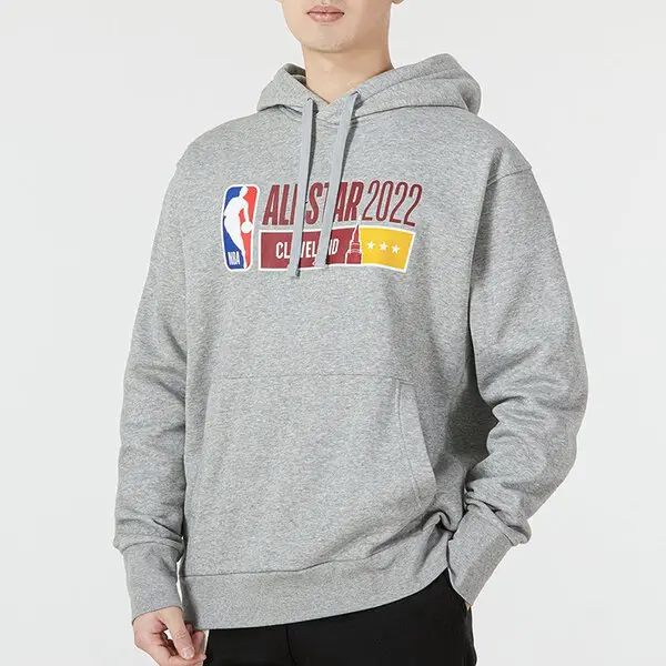 Nike Nba All-star Essential Alphabet Printing Fleece Hoodie - Multi-color
