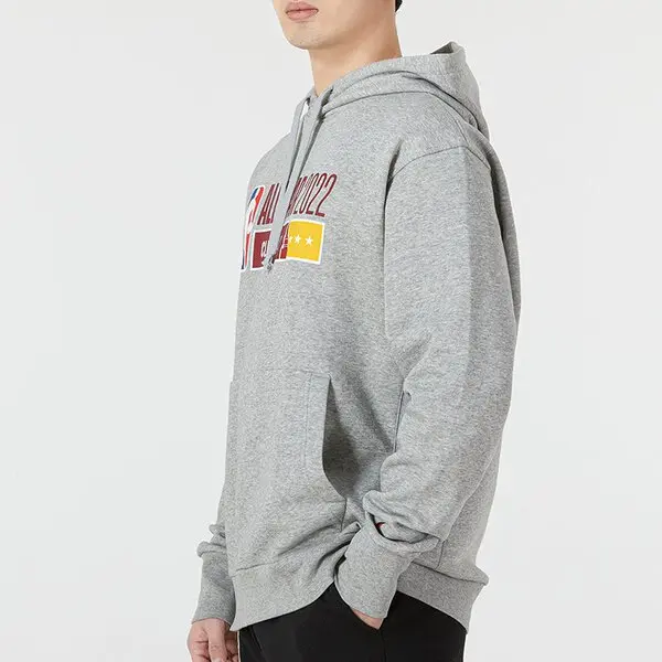 Nike Nba All-star Essential Alphabet Printing Fleece Hoodie - Multi-color