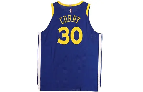 Nike Golden State Warriors Stephen Curry Icon Edition Authentic Basketball Jersey