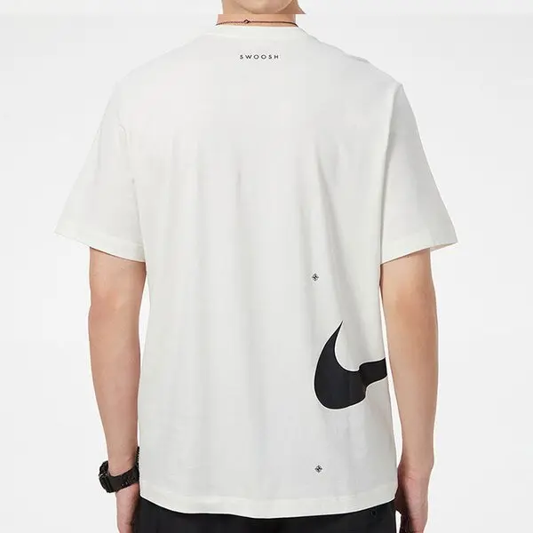 Nike As Swsh Club Tee Sail - White