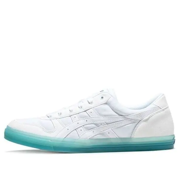 Asics Casual Lace-up Sneakers - White/blue
