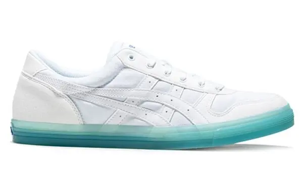 Asics Casual Lace-up Sneakers - White/blue