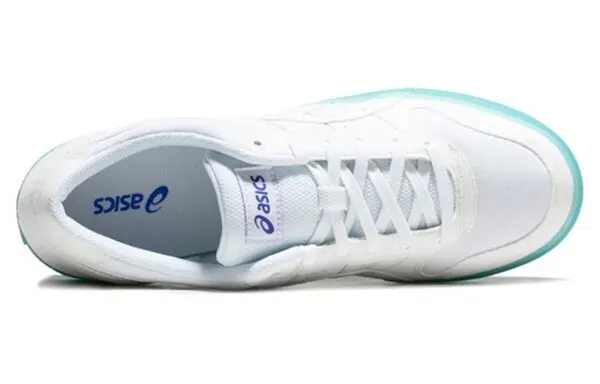Asics Casual Lace-up Sneakers - White/blue