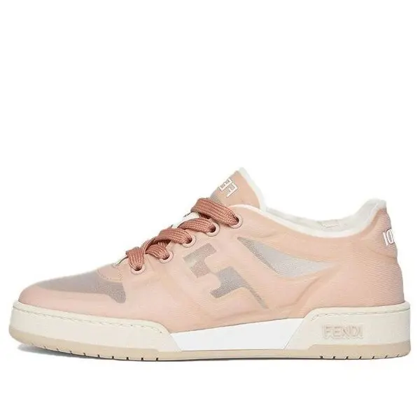 Fendi Low Top Mesh Sneakers - Pink