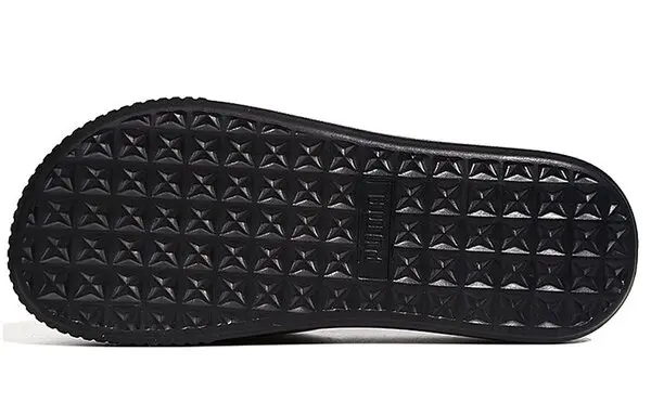 PUMA Platform Slide Tz Metallic Slides - Black