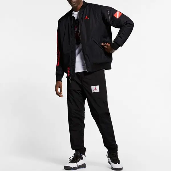 JORDAN Air Stand Collar Long Sleeve Bomber Jacket