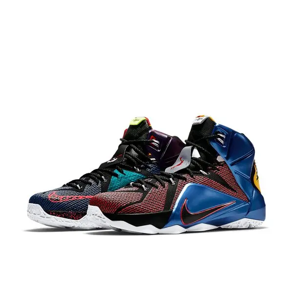 Nike Lebron 12 Se "what The Lebron" Sneakers - Red/blue/white