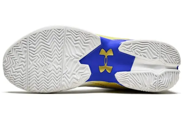 Under Armour Curry 2 'gold Rings' High Top Sneakers - White/goldyellowgold