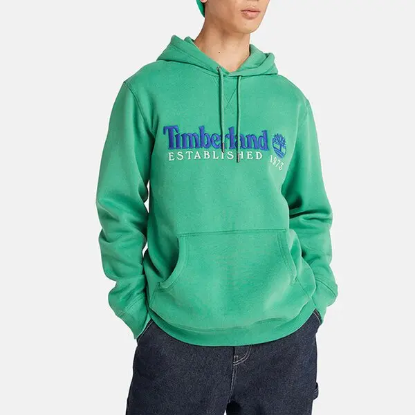 Timberland 50th Anniversary Drawstring Hoodie - Green/blue