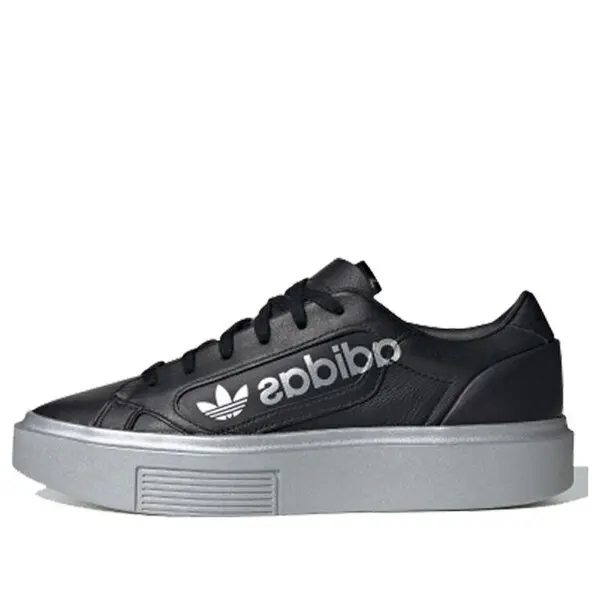 Adidas Sleek Super Platform Sneakers - Black