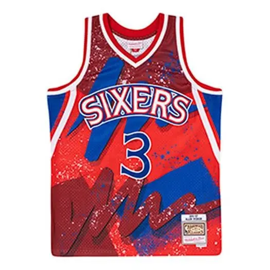 Mitchell & Ness Philadelphia 76ers Basketball Jersey - Default Colorway