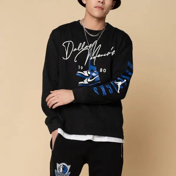 Nike Dallas Mavericks Graphic Long Sleeve T-shirt