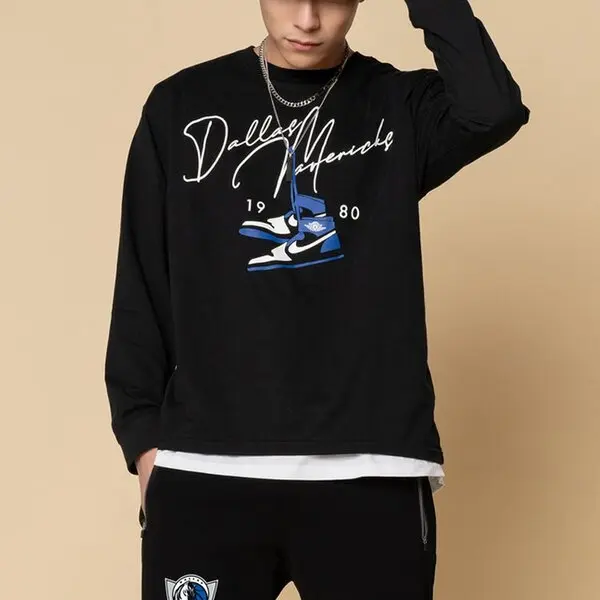 Nike Dallas Mavericks Graphic Long Sleeve T-shirt