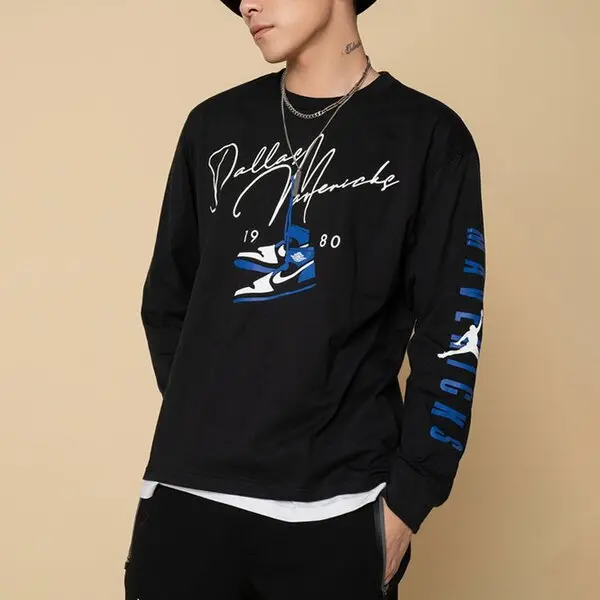 Nike Dallas Mavericks Graphic Long Sleeve T-shirt