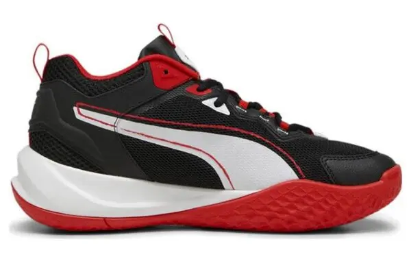 PUMA Playmaker Sneakers - Black/white/red