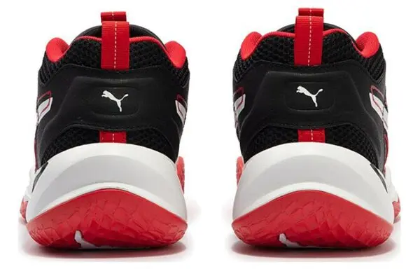 PUMA Playmaker Sneakers - Black/white/red