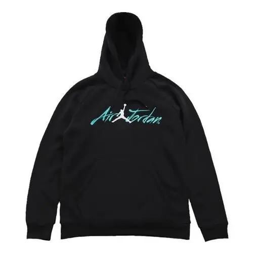 JORDAN Fleece Hoodie - Black