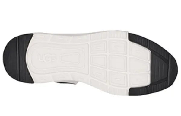 UGG La Glide Logo Stitch Sneakers - Black
