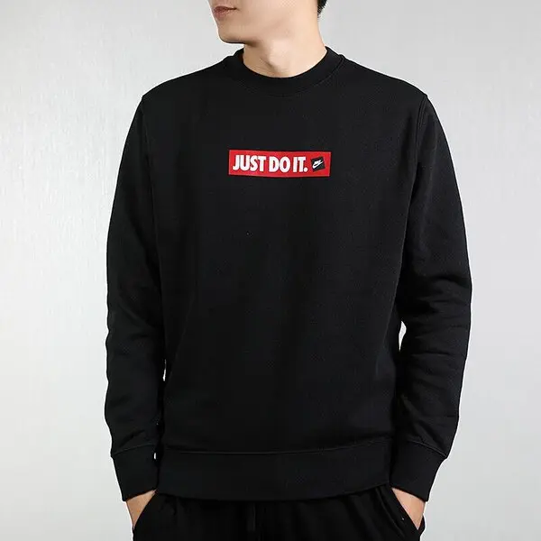 Nike Jdi Fleece Lined Pullover - Black