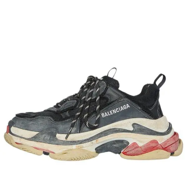 Balenciaga Triple S Sneakers - Black/gray