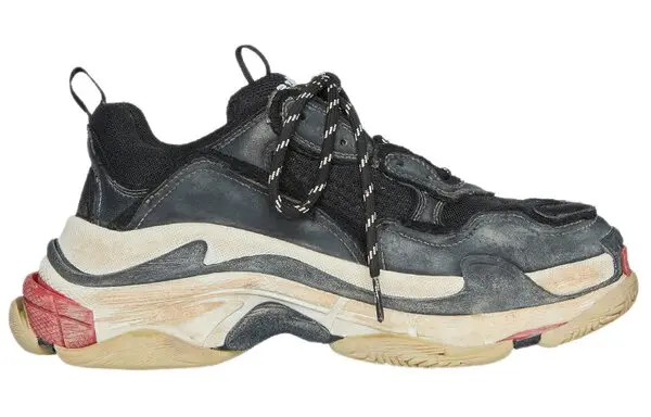 Balenciaga Triple S Sneakers - Black/gray