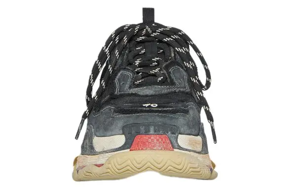 Balenciaga Triple S Sneakers - Black/gray