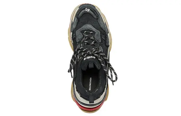 Balenciaga Triple S Sneakers - Black/gray